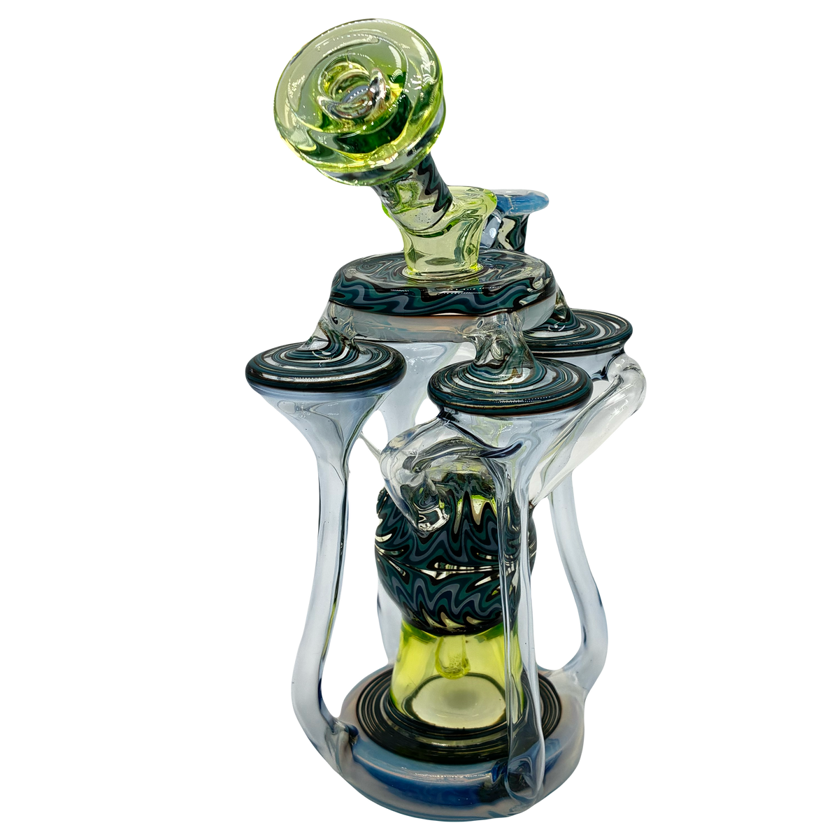 Man Child - [Quad] Recycler (2025) – Bliss Glass Gallery