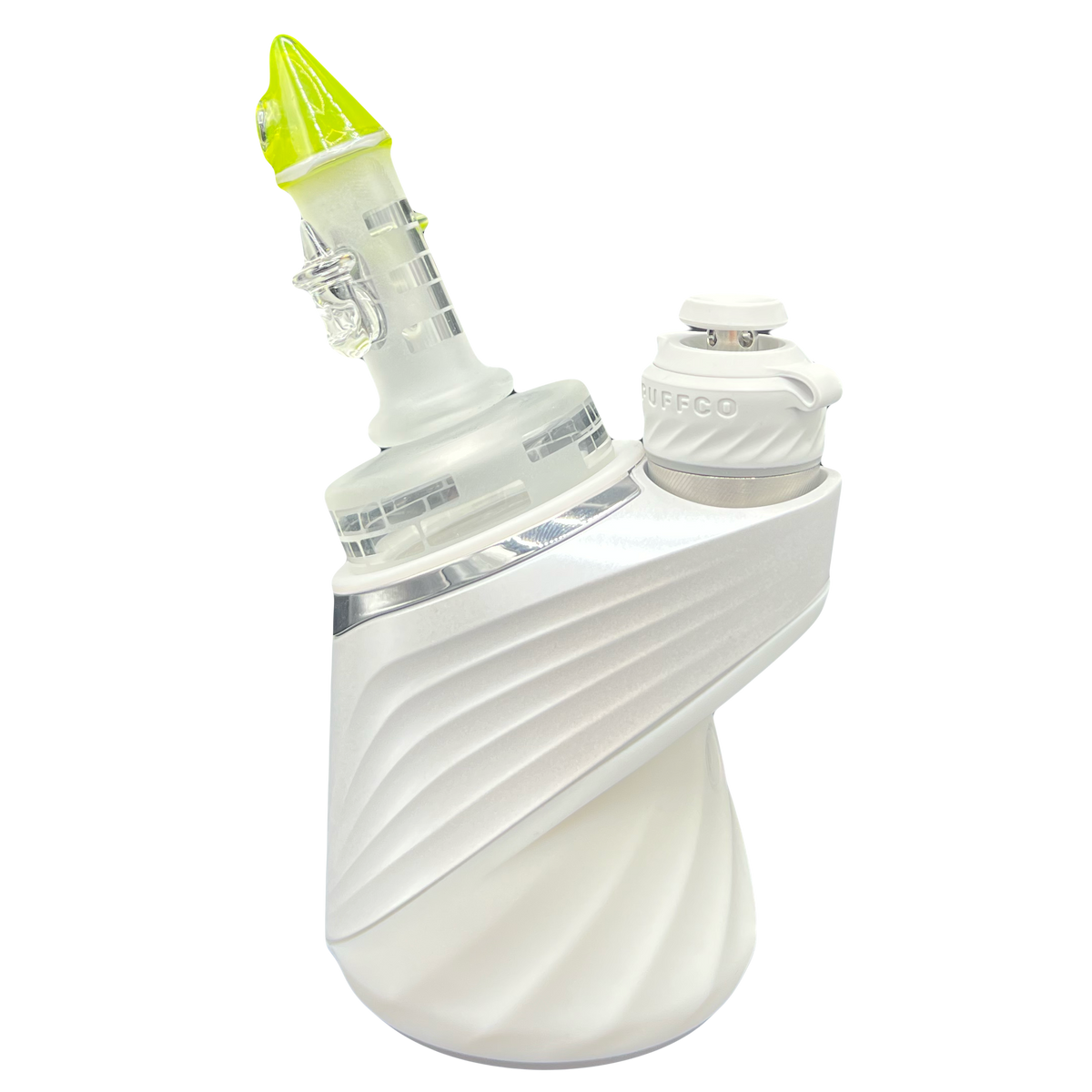 Jebb Glass - (PuffCo) [Dry] (Lime Drop) Castle Top (2025) – Bliss Glass ...