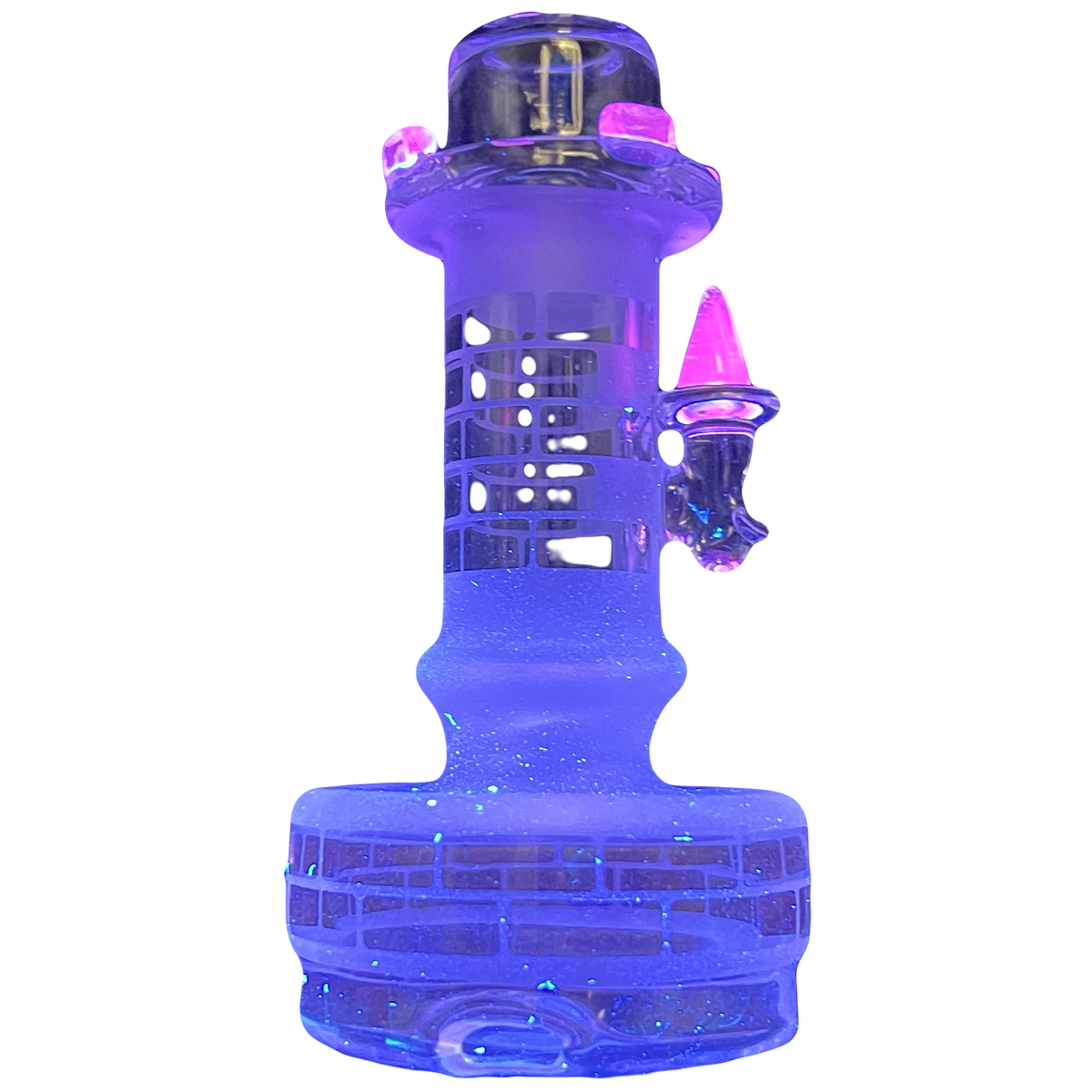 Jebb Glass - (PuffCo) [Dry] (Blue Dreamingo) Castle Top (2025) (UV ...