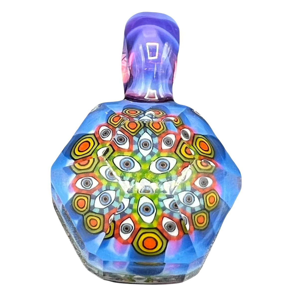 Banjo - {Faceted} VisionCane {Millie} [Pendant] (2025 – Bliss Glass Gallery