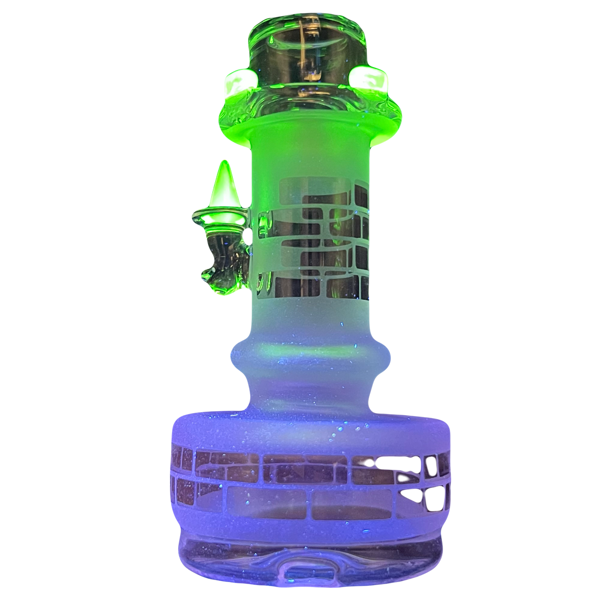 Jebb Glass - (PuffCo) [Dry] (Citrine) Castle Top (2025) (UV) – Bliss ...