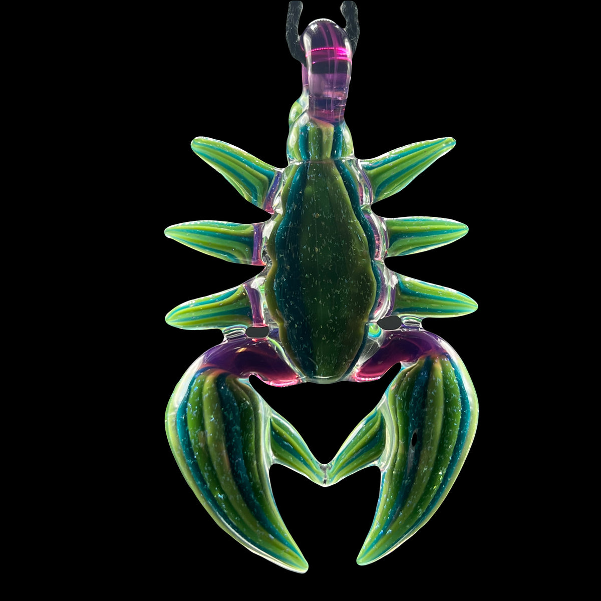 Darby Holm - Scorpion (Pendant) (2024) – Bliss Glass Gallery