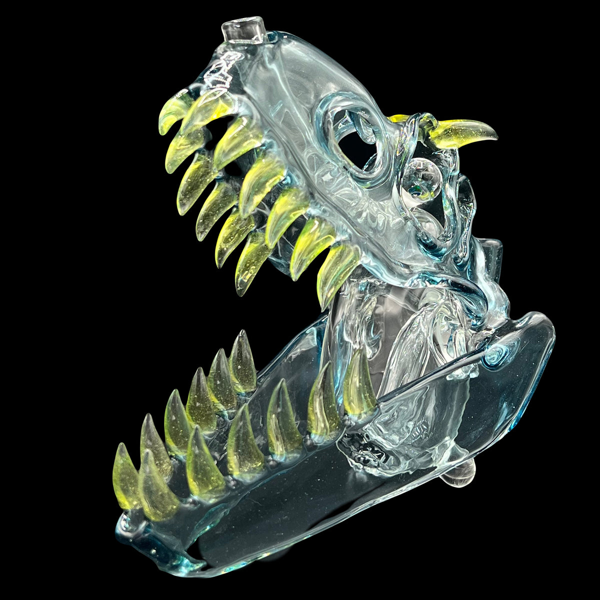 Slurm Snob - (Dino) Skull (2024) – Bliss Glass Gallery