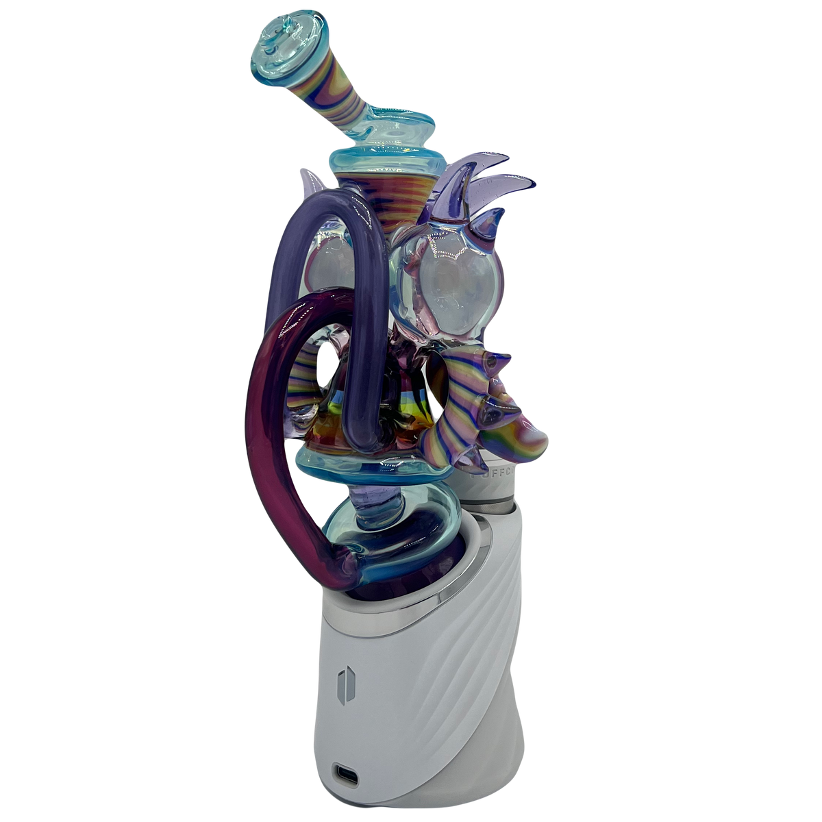 RJ - (PuffCo) Owl Recycler 2024 – Bliss Glass Gallery