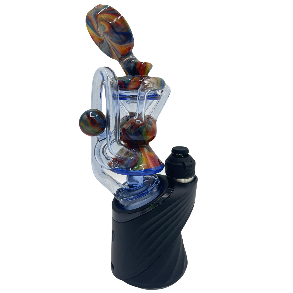 M Shea - (PuffCo) [Mini] Recycler (2024) – Bliss Glass Gallery