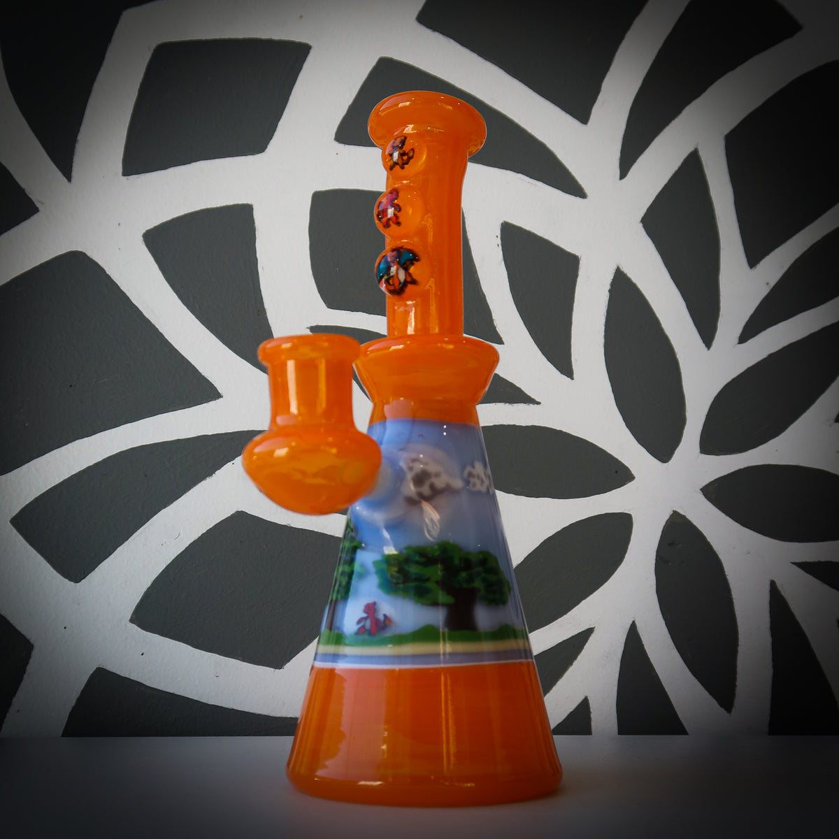 Saiyan Glass - Charmander Evolution Tube – Bliss Glass Gallery