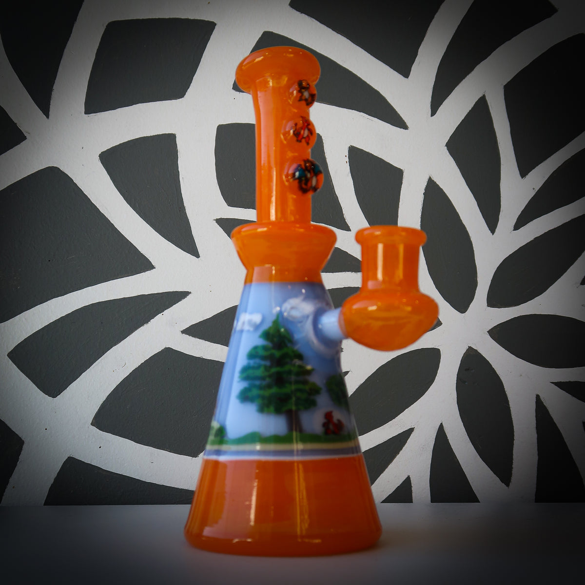 Saiyan Glass - Charmander Evolution Tube – Bliss Glass Gallery